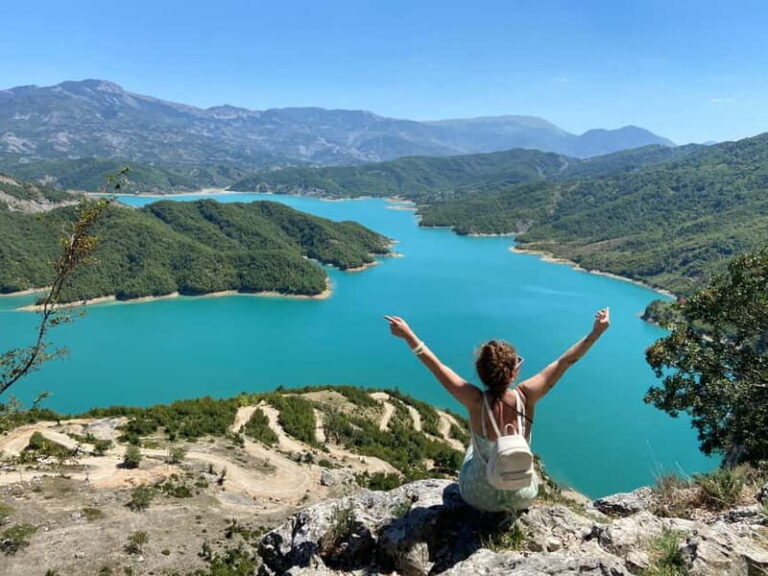 From Durres/Golem: Bovilla lake &Gamti Mountain Private tour - Reaching Bovilla Lake: The Gateway to Nature