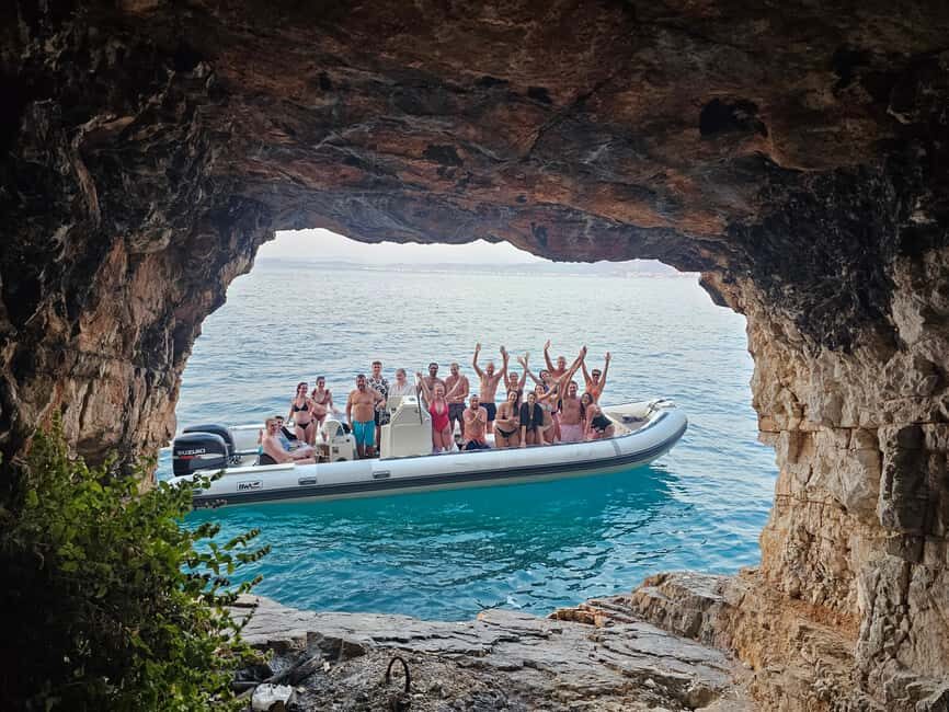 From Durrës/Golem: Sazan & Ali Cave & Karaburun Boat Tour - Transport, Timing, and Group Size