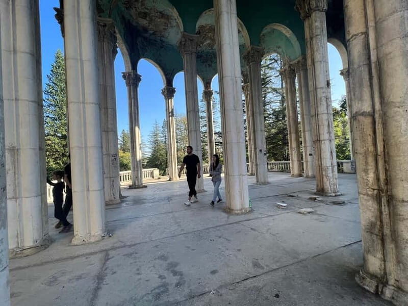 From Kutaisi: Soviet-Era Sanatoriums of Tskaltubo - Railway Station Visit: A Glimpse of Soviet Infrastructure