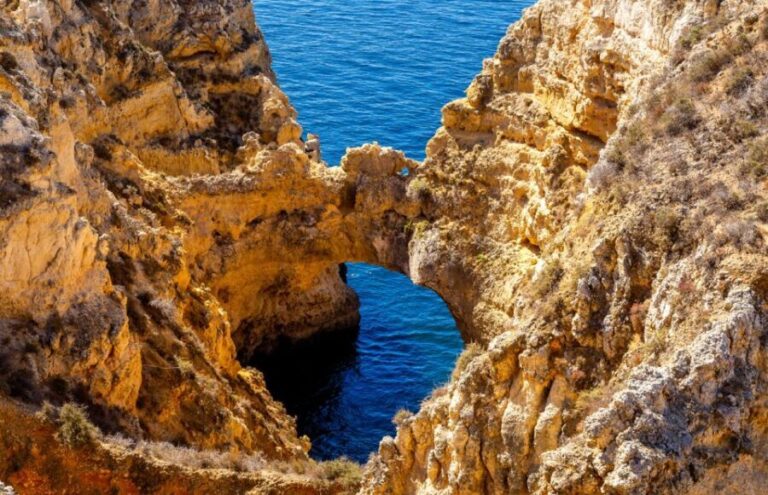 From Lagos: Cruise to the Caves of Ponta da Piedade - Entering the Sea Caves and Lagoons