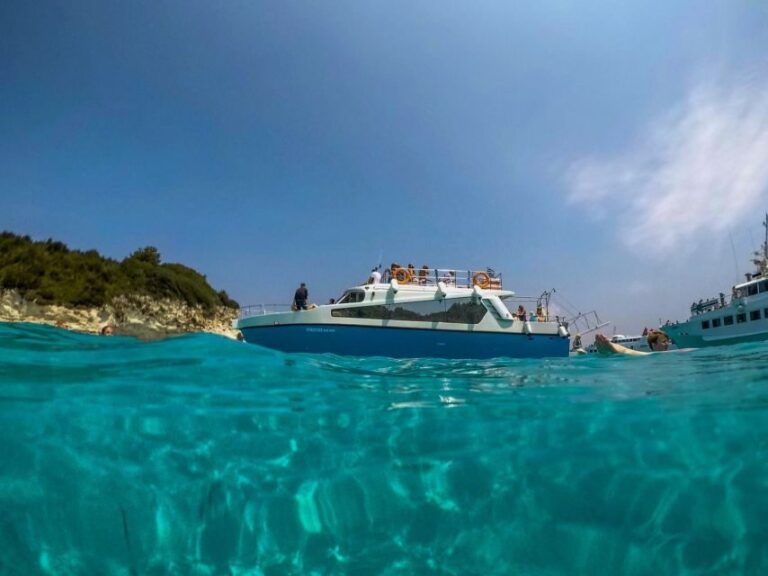 From Lefkimmi: Sivota,Blue Lagoon & Cave Cruise by Speedboat - The Itinerary in Detail
