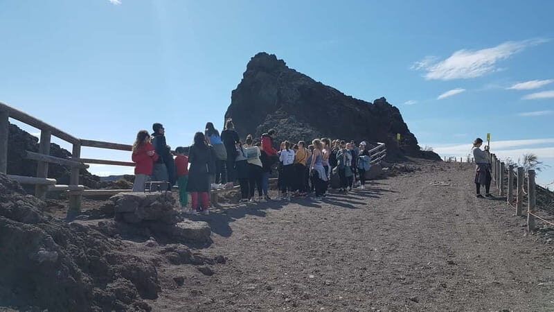 From Naples: Day Trip to Mount Vesuvius - Transportation and Group Size
