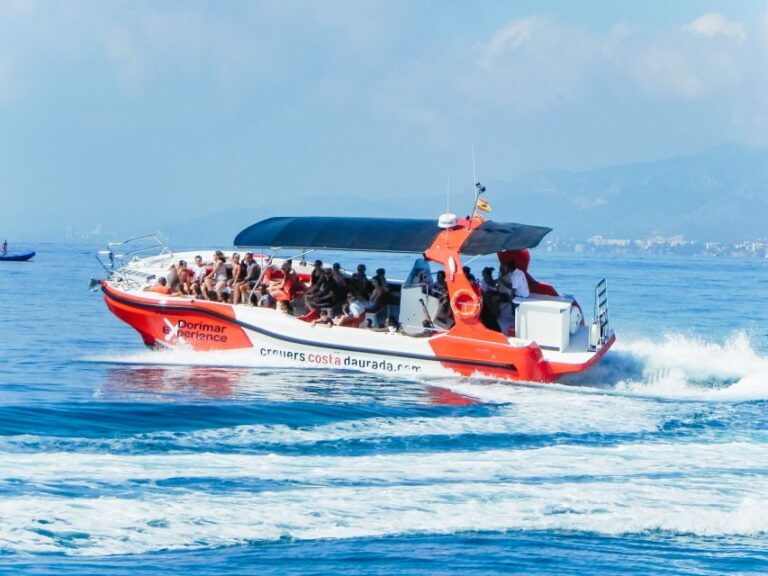 From Salou/Cambrils: Speedboat Tour - What’s Included and What’s Not