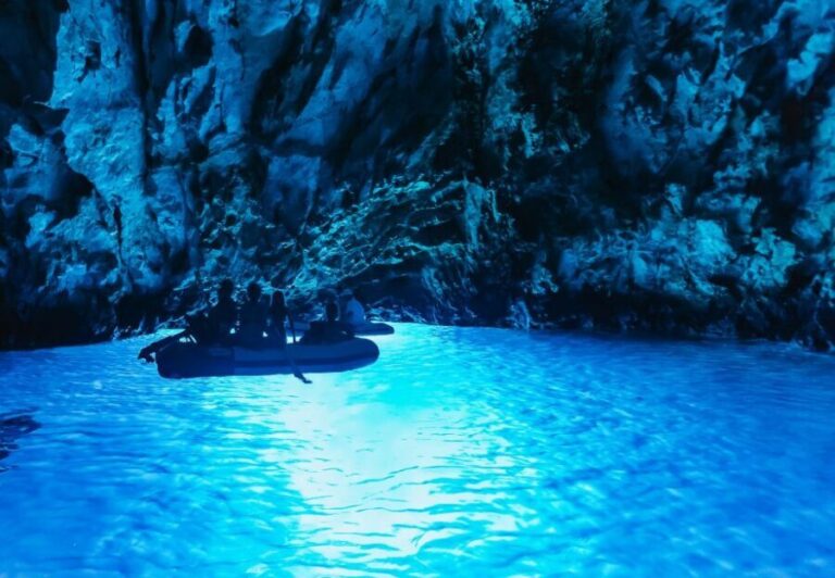 From Split: Blue Cave, Mamma Mia, Vis & Hvar 5-Island Tour - What to Expect on the Boat and in the Stops