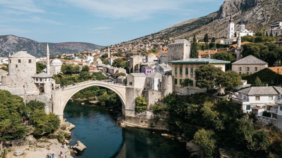 From Split: Mostar and Kravice Waterfalls Tour - Practical tips from reviews: Bring swimwear, towels, and sunscreen, as well as cash for entry and border fees. The area has limited changing facilities, so wearing quick-dry clothing or swimwear underneath your clothes is advised.