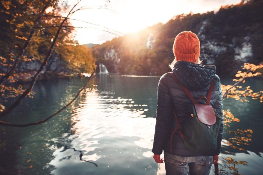 From Split or Trogir: Plitvice Lakes Guided Tour - The Return Journey: Electric Train and Scenic Drive