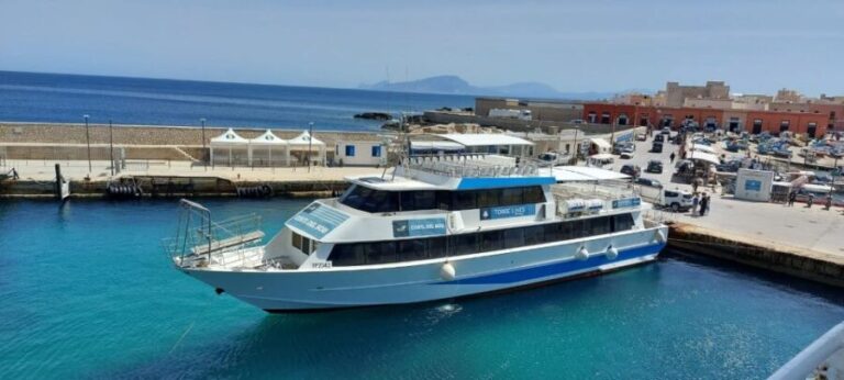 From Trapani: Favignana and Levanzo Mini Cruise with Lunch - What’s Included and What’s Not