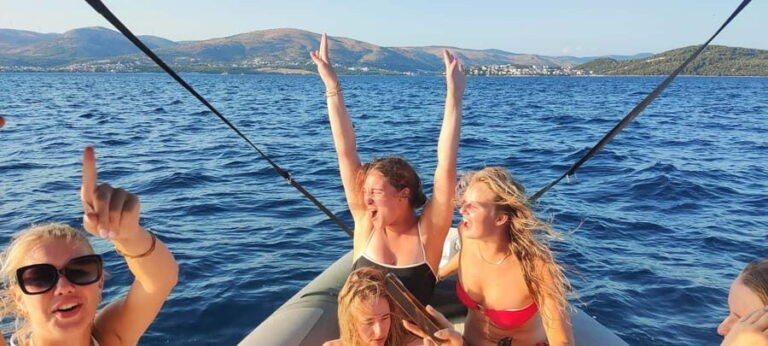 From Trogir: Guided Panoramic Boat Tour with Drinks - The Itinerary Breakdown