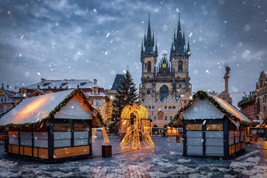 From Vienna: Prague City Guided Tour With Hotel Pickup - Exploring Prague’s Christmas Markets