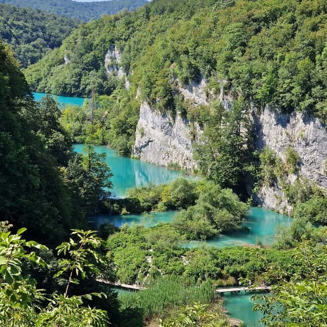 From Zadar: Plitvice Lakes Guided Tour with Boat & Train - Skip the Lines, Save Time, and Dive In