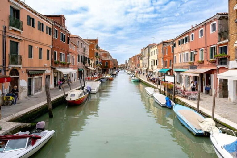 Full-day tour to Murano & Burano with Scenic Return Ride - The Sum Up