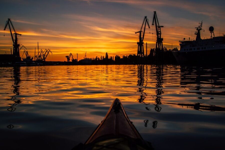 Gdansk: Sunset Kayak Tour - The Itinerary in Detail