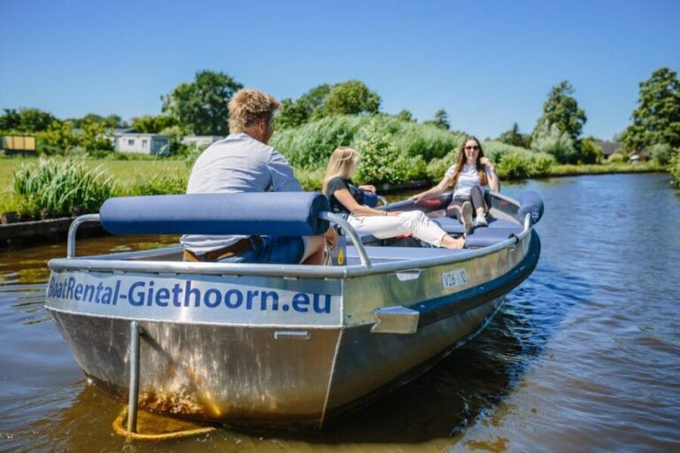Giethoorn: Self-Drive Boat Rental for up to 8 People - Delving into the Details: Why This Experience Matters