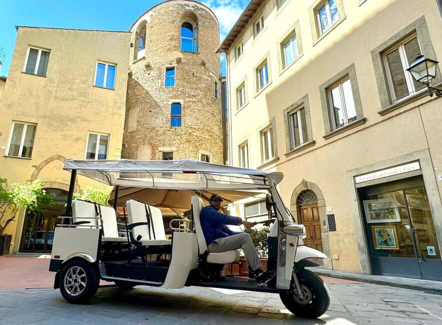 Golf Cart Tour Florence Hills and Michelangelo Square - Breathtaking panoramas and scenic stops