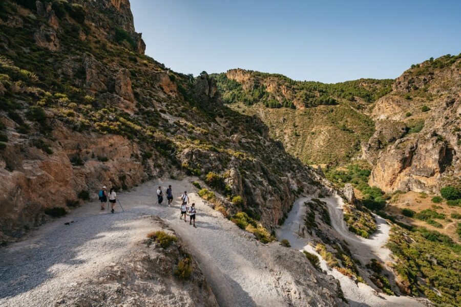 Granada: Los Cahorros de Monachil Canyon Hiking Tour - The Itinerary in Detail