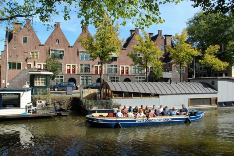 Groningen: Open Boat City Canal Cruise - Deep Dive into the Itinerary