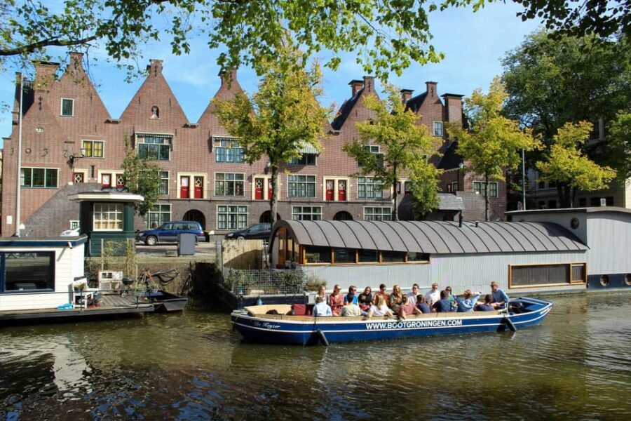 Groningen: Open Boat City Canal Cruise - Deep Dive into the Itinerary