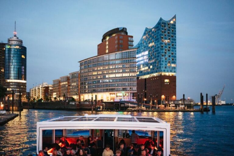Hamburg: 1-Hour Evening Harbor Lights Cruise - The Detailed Itinerary Breakdown