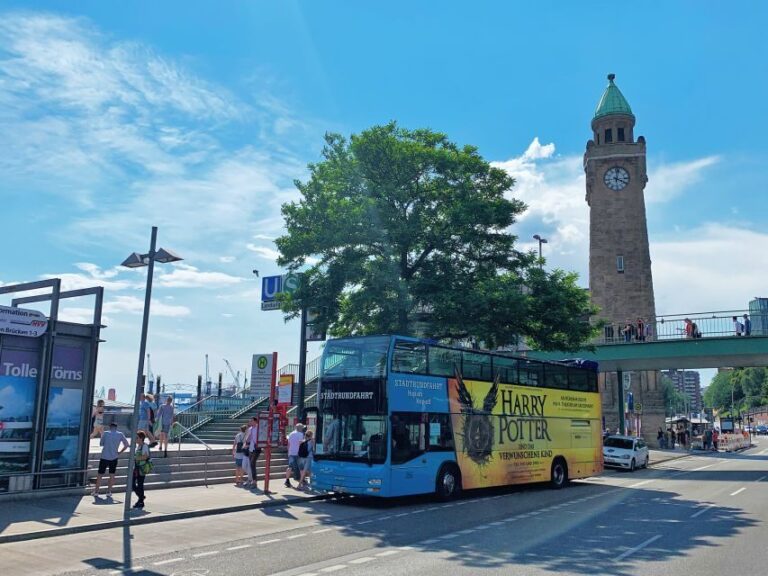 Hamburg: Hop-On Hop-Off Bus Tour Family Ticket - Detailed Breakdown of the Route and Stops