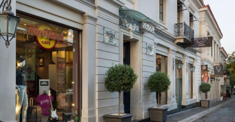 Hard Rock Cafe Athens with Set Menu for Lunch or Dinner - What to Expect from Your Visit to Hard Rock Cafe Athens