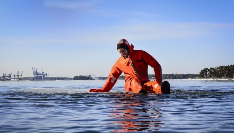Helsinki: Floating Experience in a Survival Suit - The Logistics: Details That Matter