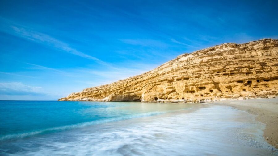 Heraklion: Matala Beach, Hippie Caves & Odigitria Monastery - Transportation, Group Size & Price