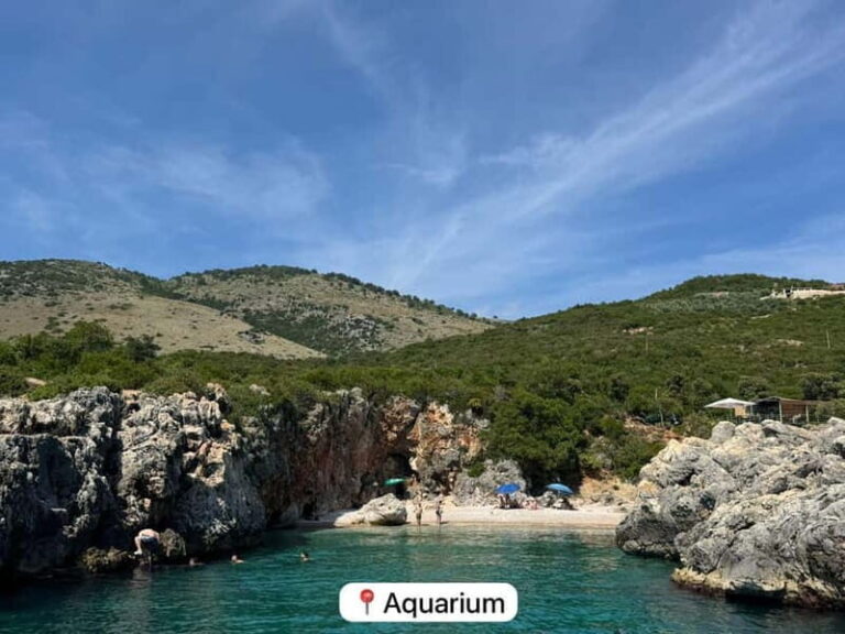 Himara: Hidden Beaches and Caves Small Group Boat Tour - What Its Like On the Water