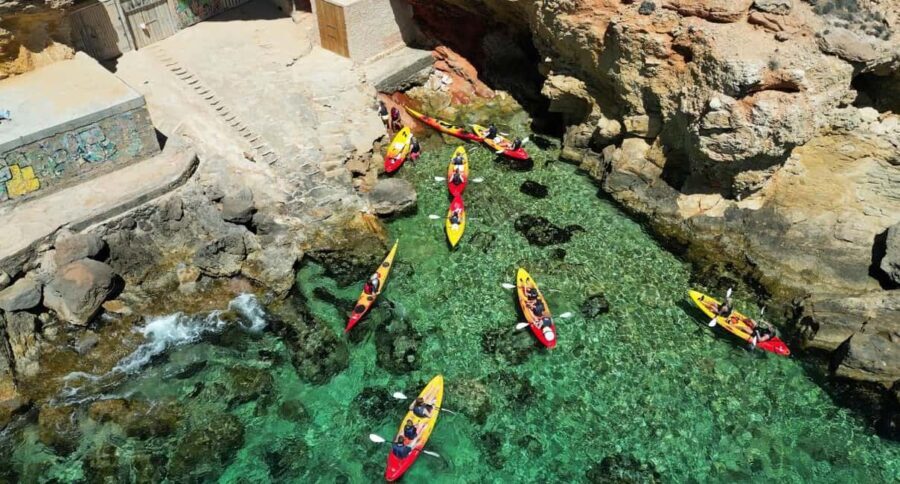 Ibiza: Kayak & Snorkel in Sea Caves and Crystal Waters - What’s Included & What to Bring