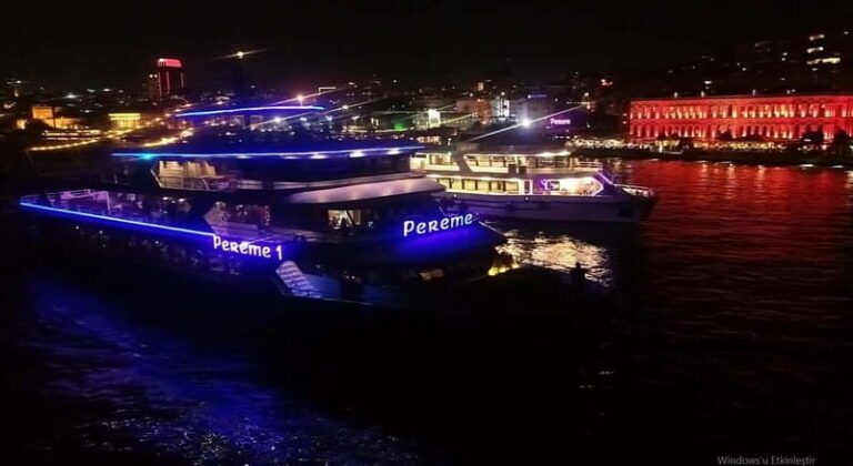 Istanbul: Bosphorus Dinner Cruise with Turkish Night Show - The Itinerary and Landmarks