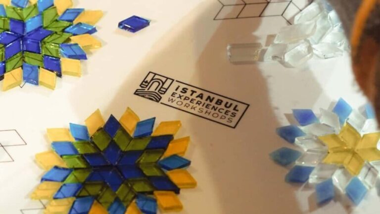 Istanbul: Turkish Mosaic Lamp Workshop w/ Materials Included - The Artistic Journey: From Stencil to Shine