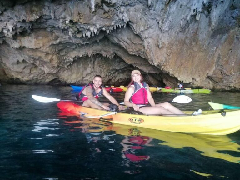 Jávea: Kayak trip to Granadella - Detailed Breakdown of the Itinerary