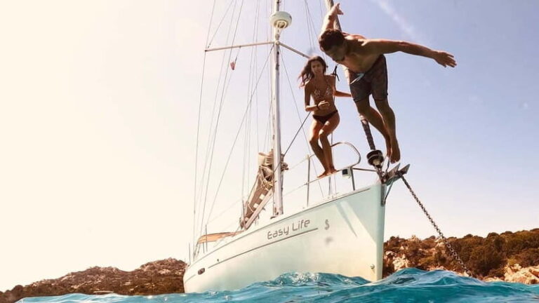 La Maddalena Arcipelago: Sailing boat tour with lunch - Onboard Food and Drinks: A Delicious Mediterranean Meal