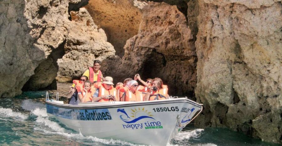 Lagos: Ponta da Piedade Rock Formations Guided Boat Tour - Detailed Breakdown of the Itinerary