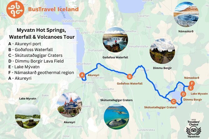 Lake Myvatn, Hot-Springs & Godafoss Waterfall Tour from Akureyri - The Experience and Practical Details
