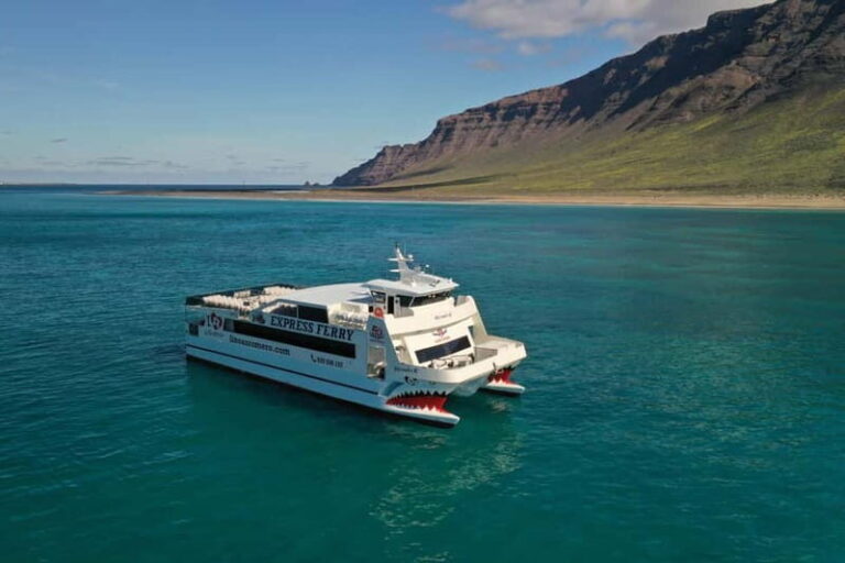 Lanzarote: Ferry to La Graciosa with Wi-Fi (free parking) - The Value of This Ferry Experience