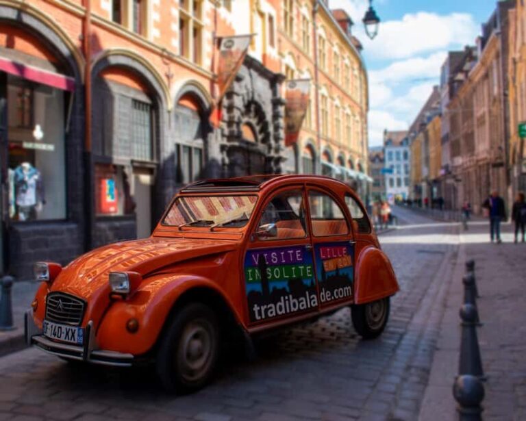 Lille Driving Tour by Convertible Citroen 2CV - The Itinerary: What to Expect