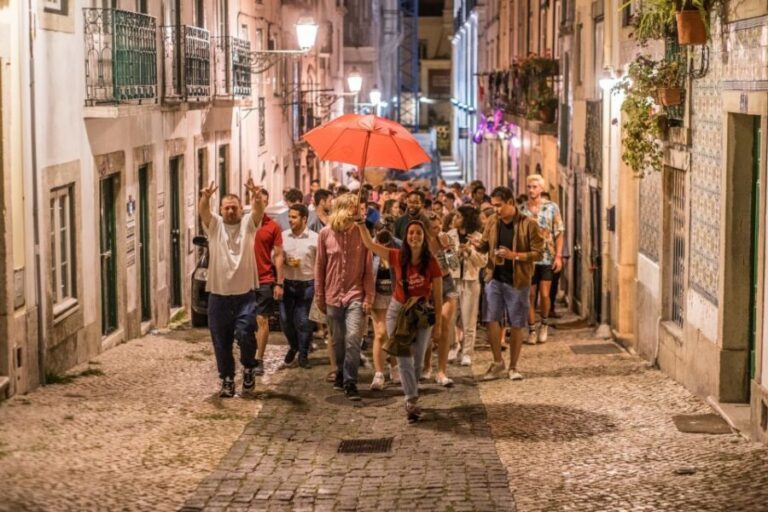 Lisbon: Pub Crawl with Open Bar (Premium Upgrade Available) - Stairway to Nightlife: Bairro Alto