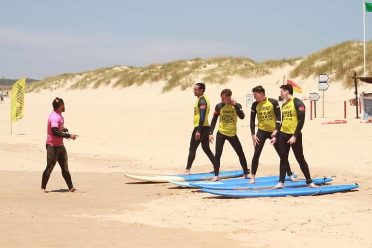 Lisbon: The Surf Instructor - surf lessons with transfer - The Beach Setting and Facilities