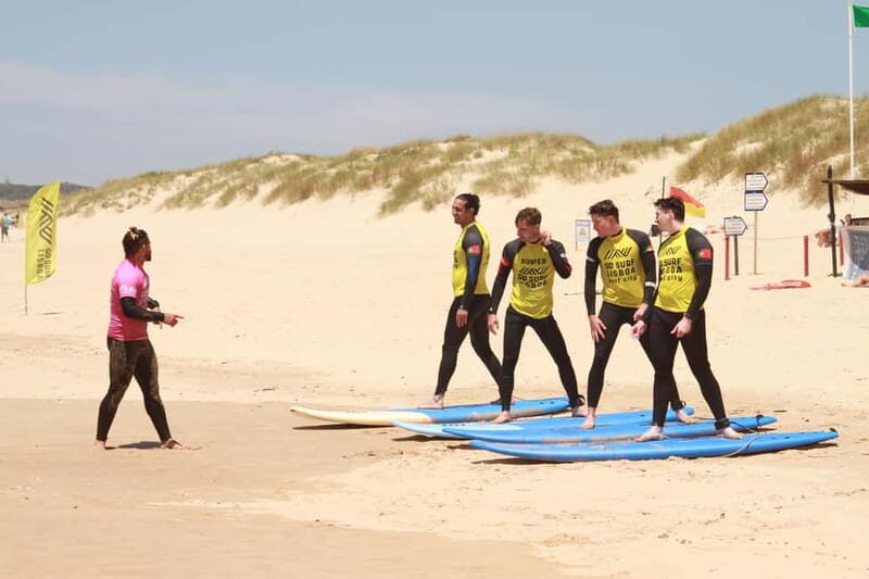 Lisbon: The Surf Instructor - surf lessons with transfer - The Beach Setting and Facilities