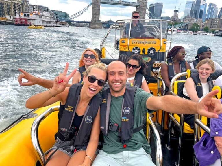 London: 70-Minute Thames Barrier Speedboat Tour - The Practical Side