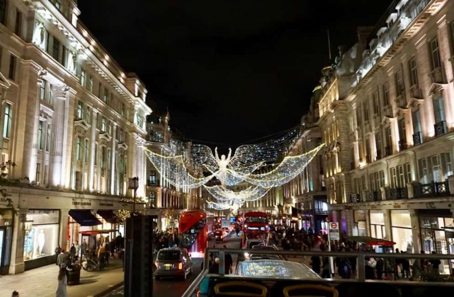 London: Christmas Lights Open-Top Bus Tour - What to Expect During the Tour