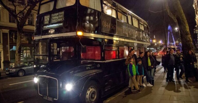 London: Comedy Horror Ghost Tour on a Bus - The Itinerary Breakdown