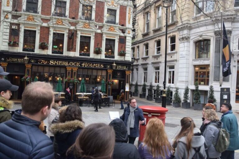London: Sherlock Holmes-Themed Walking Tour - The Itinerary in Detail