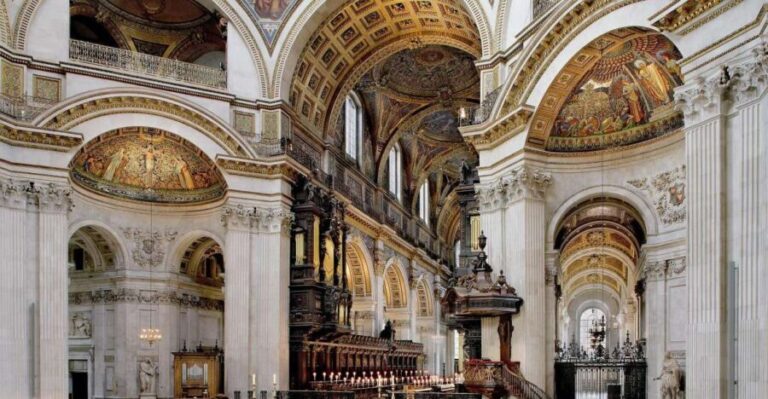London: St Paul's Cathedral Entry Ticket - Guided Tours and Talks