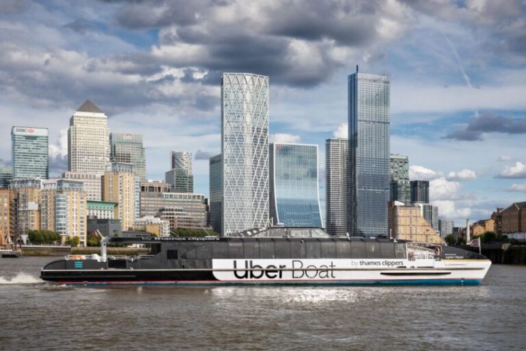 London: Uber Boat 1-Day Hop-On Hop-Off and Cable Car Tickets - The Iconic Thames Landmarks
