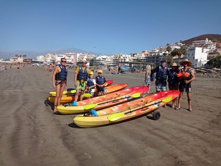 Los Cristianos: Kayak & Snorkel Tour with turtles and photos included - Whats Included and Practical Details