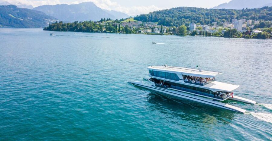 Lucerne: Round-Trip Catamaran Cruise on Lake Lucerne - An Overview of the Experience