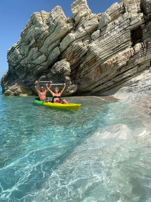 Lukova - Kroreza secret beaches and caves: Kayak & SUP Tour - Exploring the Tour Itinerary