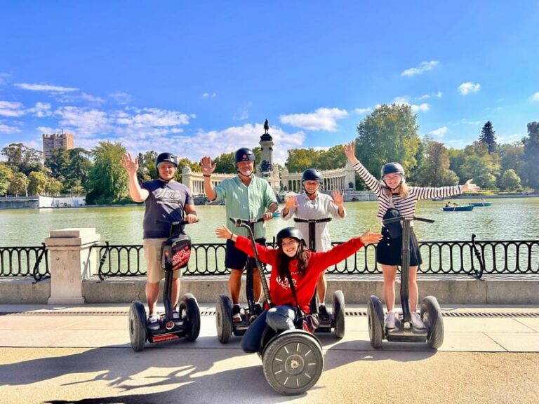 Madrid: Iconic Retiro Park Segway Tour - Exploring Retiro Park on a Segway
