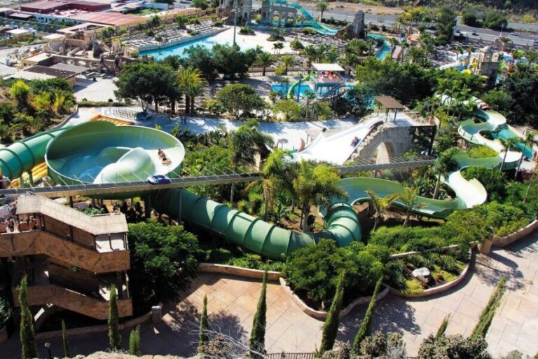 Maspalomas: Aqualand Maspalomas Water Park Entry Ticket - The Water Slides and Attractions